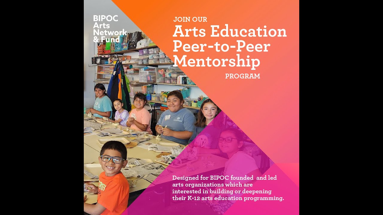 Arts Education Peer-to-Peer Mentorship - General Info Session: 12/2/24 ...