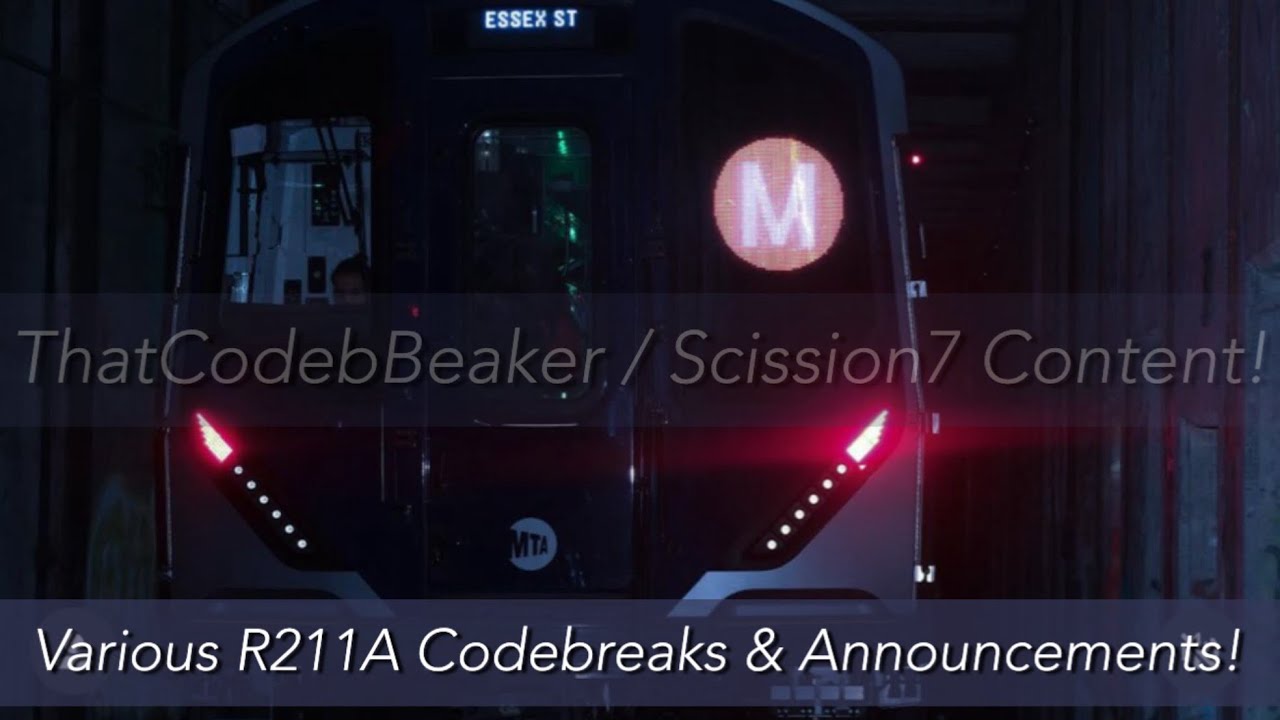 Various R211A Codebreaks & Announcements! [@Scission7] - YouTube