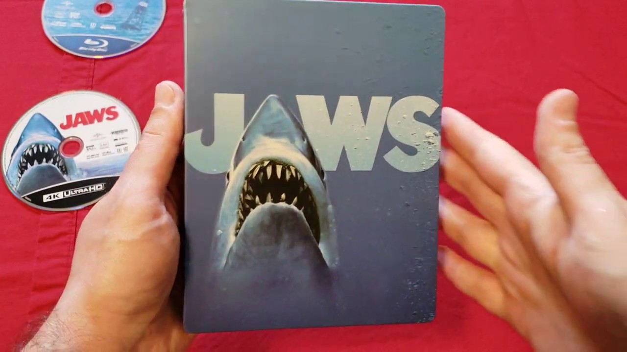 Up Close of Jaws 4K SteelBook Best Buy Exclusive - YouTube