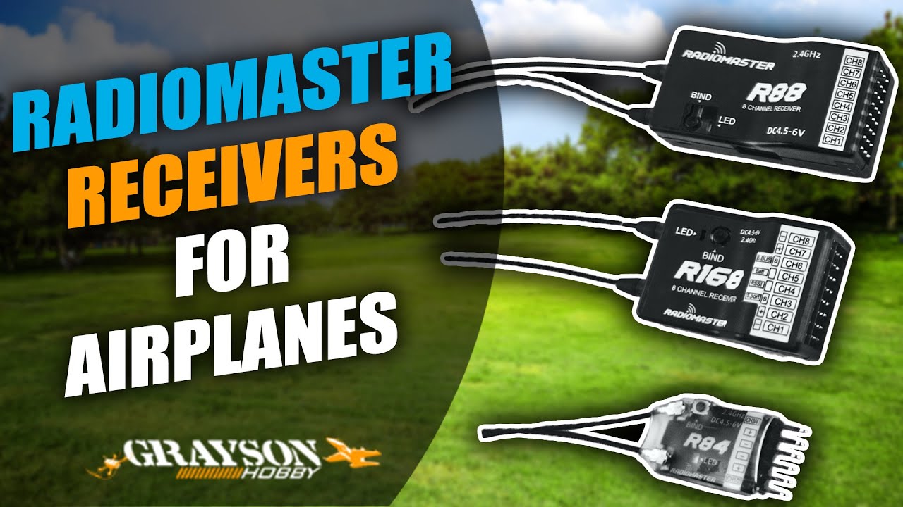 RadioMaster Receivers for Radio Control Airplanes - 1st look and review ...
