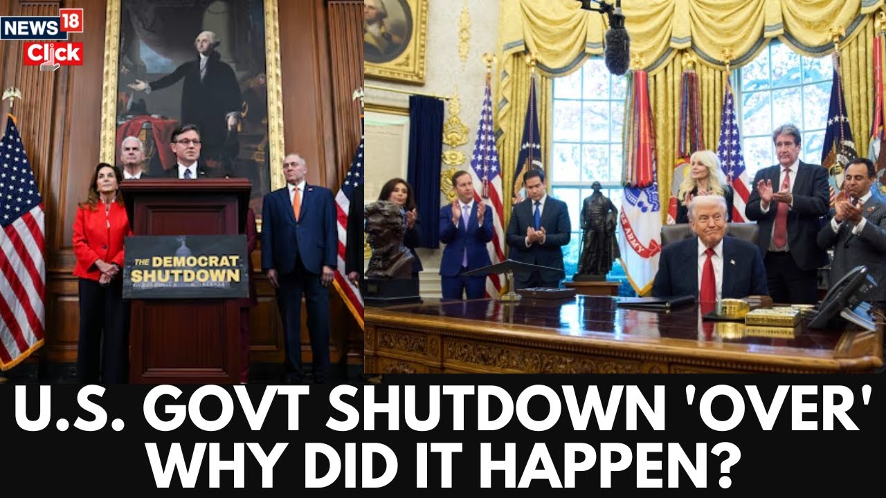 US Government Over: US House Passes Bill Ending Historic 43-Day ...
