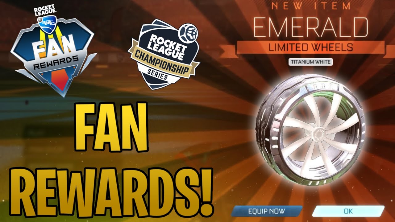 The *BEST* RLCS FAN REWARDS OPENING! (TITANIUM WHITE!) | Rocket league ...