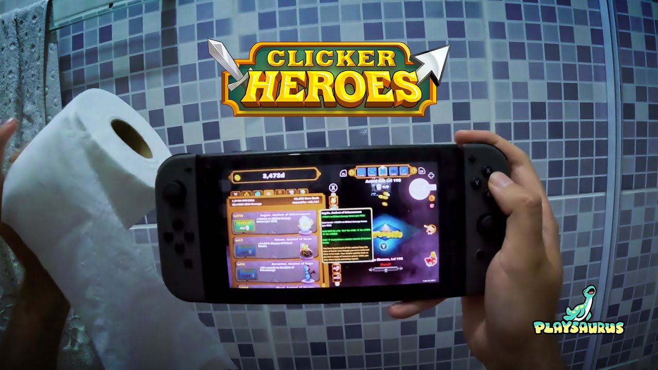 Out Now: Play Clicker Heroes on Nintendo Switch… Anywhere 🚽🎮 - YouTube