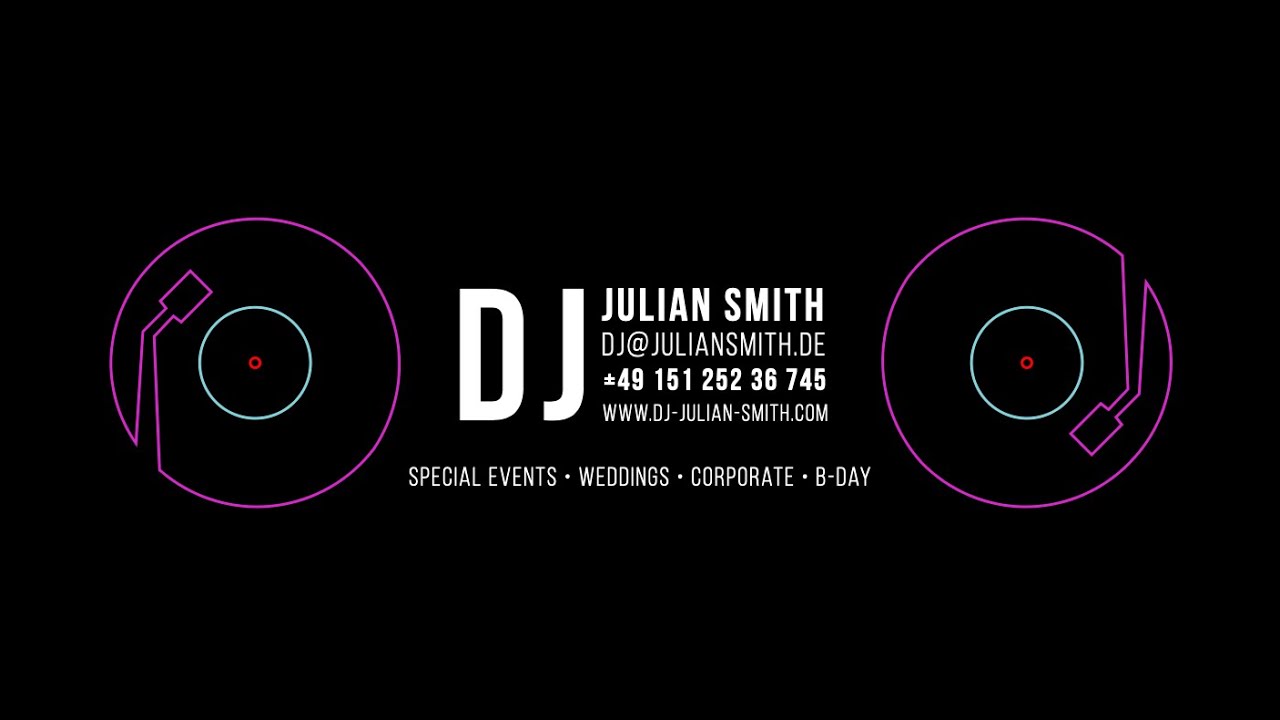 DJ JULIAN SMITH - PARTY MIX - YouTube