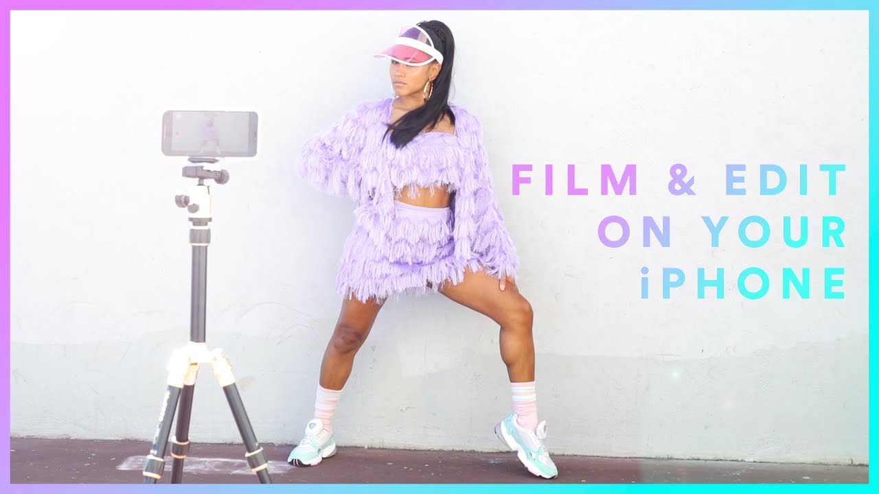 How To Film & Edit a Lookbook on Your iPhone - YouTube