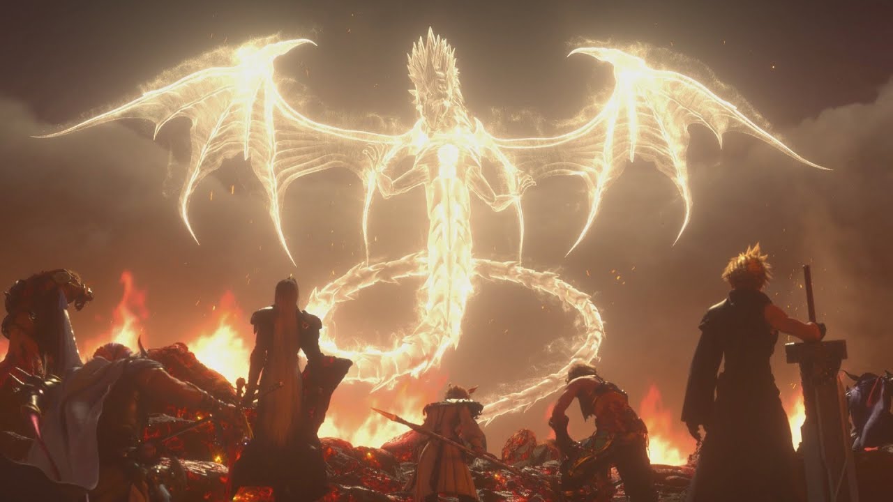 Dissidia Final Fantasy NT - Final Boss Battle: Shinryu Gameplay ...