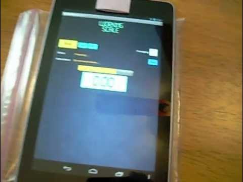 'Working Scale' Android app - YouTube