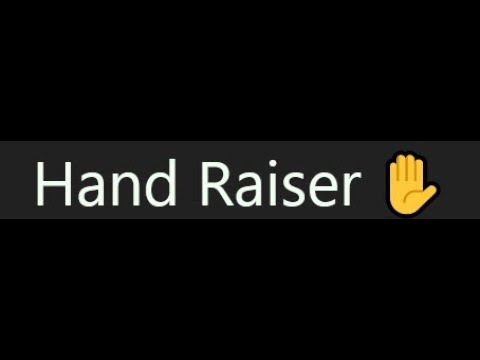 Hand Raiser Demo - Track raised hands and create quick polls for online ...