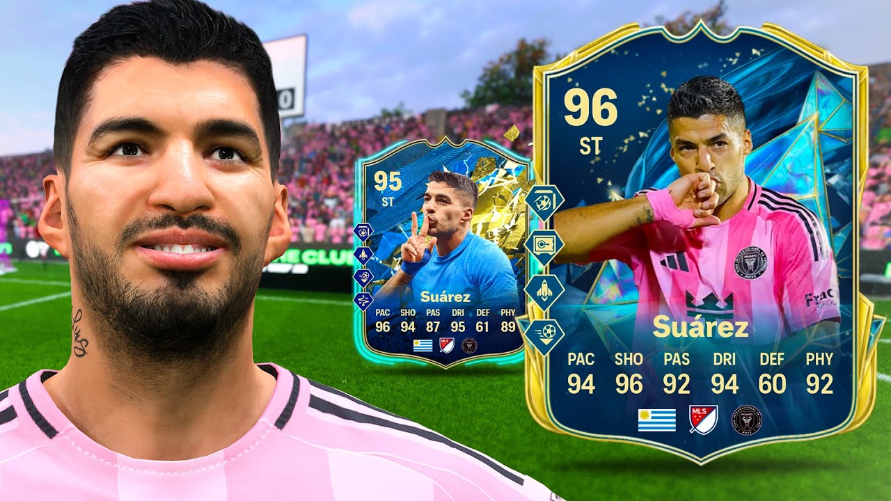 96 TOTS Suarez is my FAVOURITE Card in FC 25.. 🔫 - YouTube