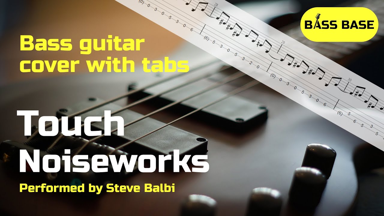 Noiseworks - Touch - Bass lesson by Steve Balbi - YouTube