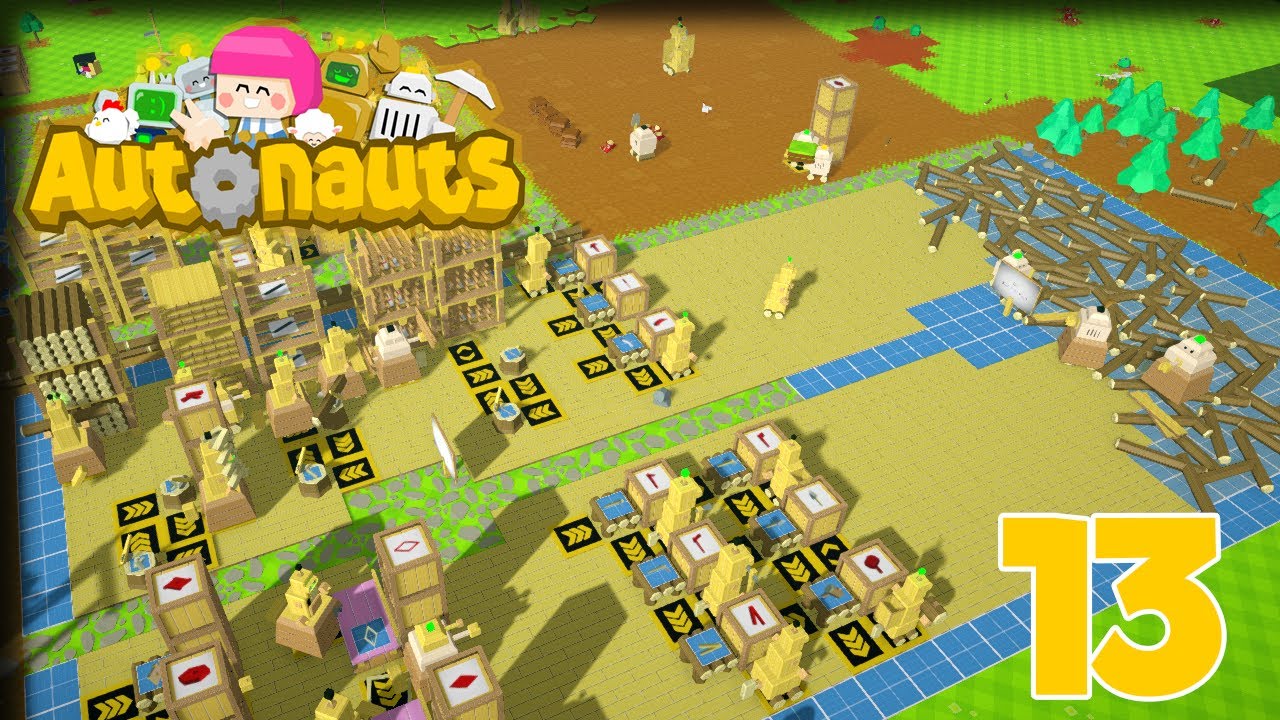Manufactorum Makeover – Autonauts Gameplay – Let's Play Part 13 - YouTube