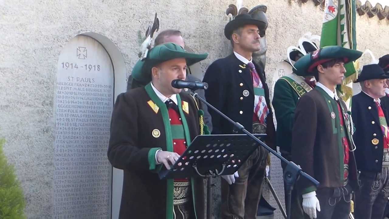 Sepp-Kerschbaumer-Gedenkfeier, 08.12.2014 - Rede von Elmar Thaler - YouTube