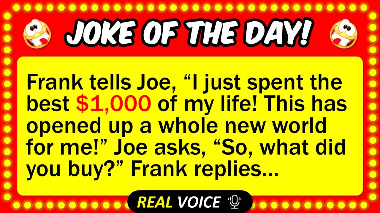 🤣 BEST JOKE OF THE DAY! - Frank recently bought a new hearing aid ...