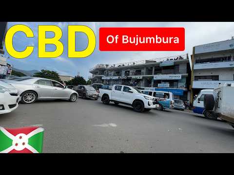CBD Bujumbura 🇧🇮 | Downtown Burundi Walking Tour