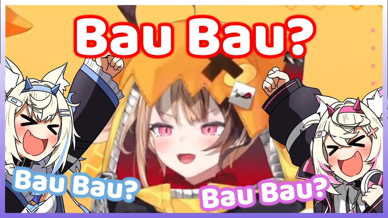 Gigi Start Bau Bau And Made FuwaMoco Join in as Well! (Hololive Justice ...