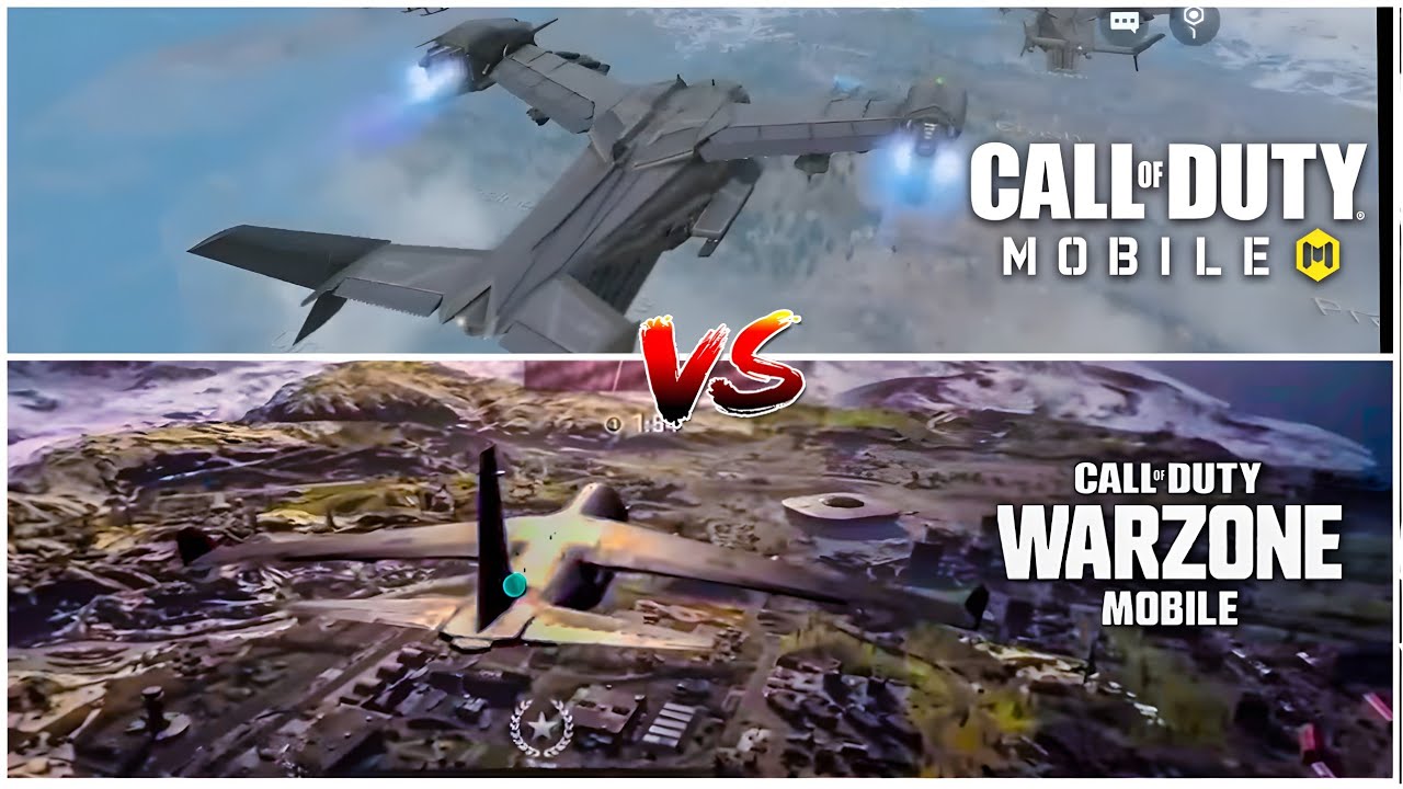 CALL OF DUTY WARZONE MOBILE VS CALL OF DUTY MOBILE | WEAPONS ...