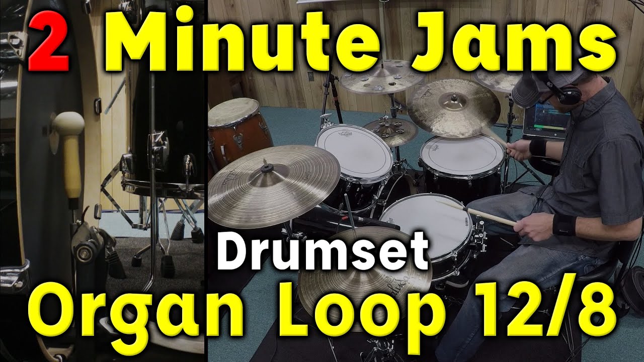 2 Minute Jams (12/8 Rock - Larry Golding Organ Loops) - YouTube