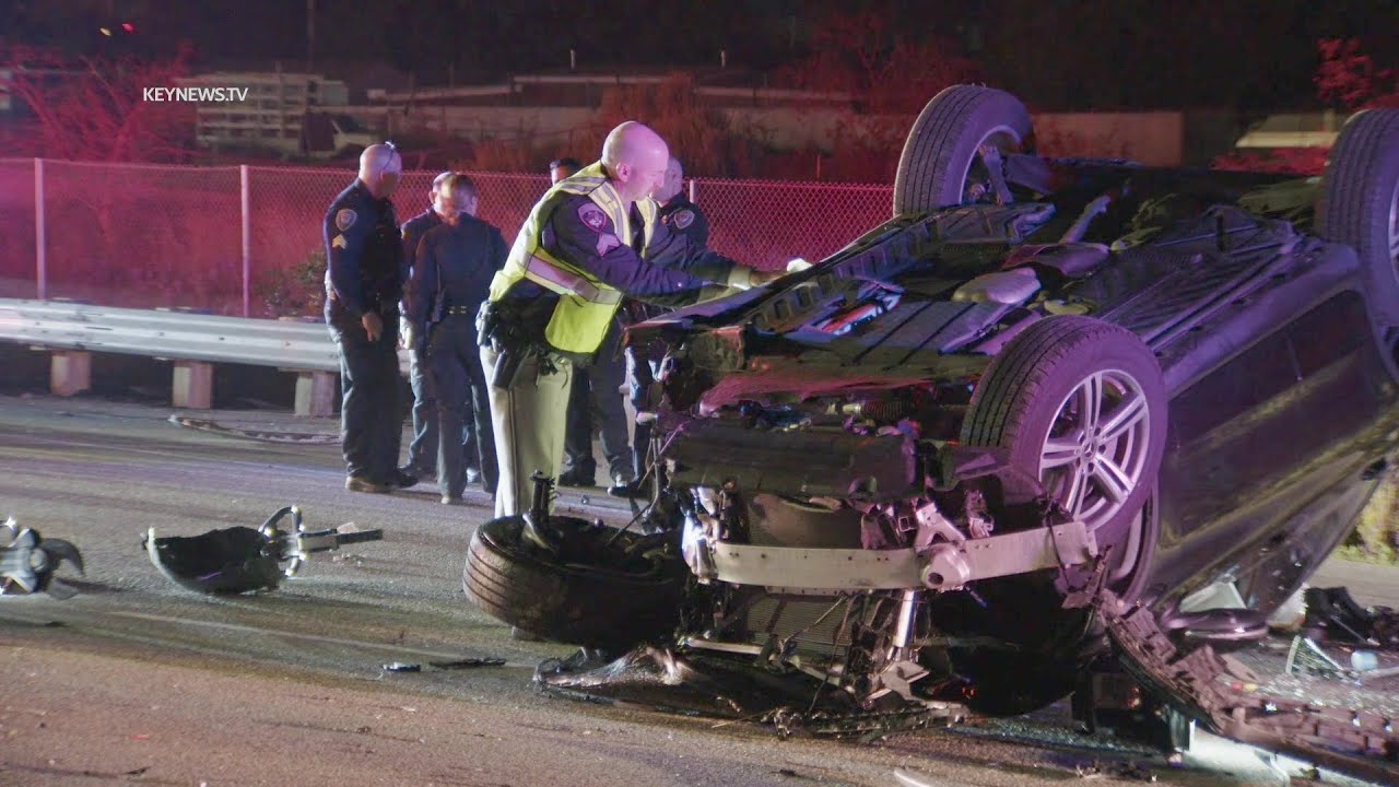 Oxnard, CA: Driver Killed in High-Speed Rollover Crash on 101 Freeway ...