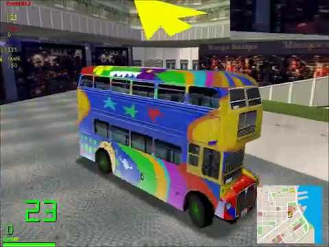 Midtown Madness 2 | Get Groovy | Double-Decker Bus | Online CnR (1/29 ...
