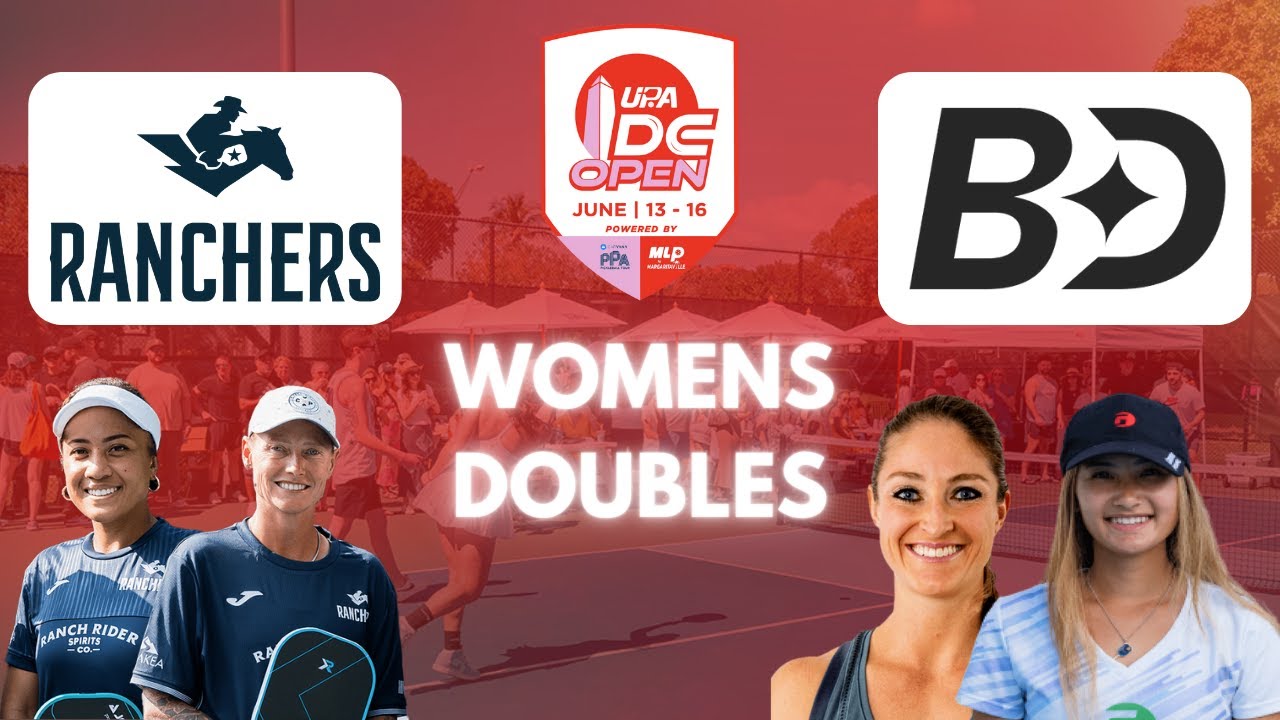 Highlights TEXAS RANCHERS V UTAH BLACK DIAMONDS | Women Doubles - YouTube