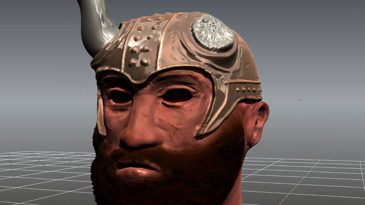 First mudbox sculpture - YouTube
