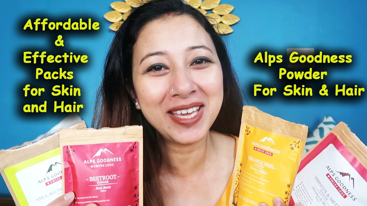 Alps Goodness Powder Packs for Skin & Hair / Affordable and Effective ...