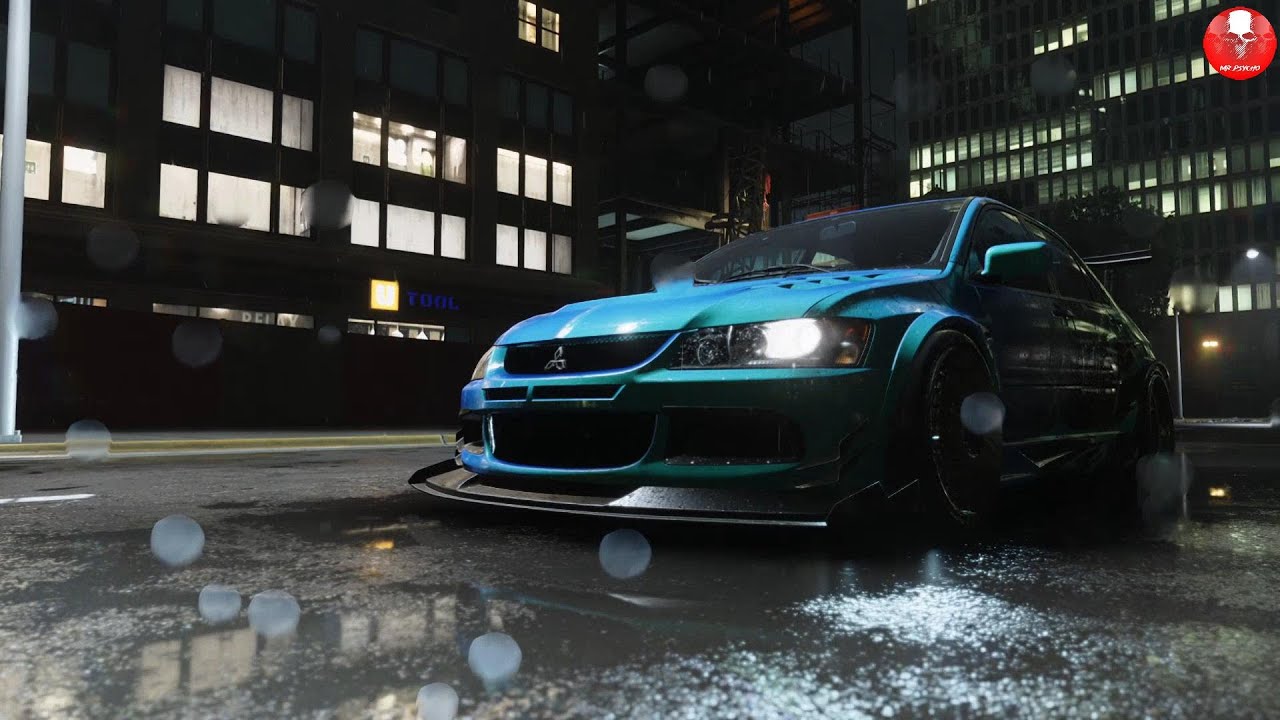 NFS: UNBOUND Mitsubishi Lancer evolution ix beat all the cars - YouTube