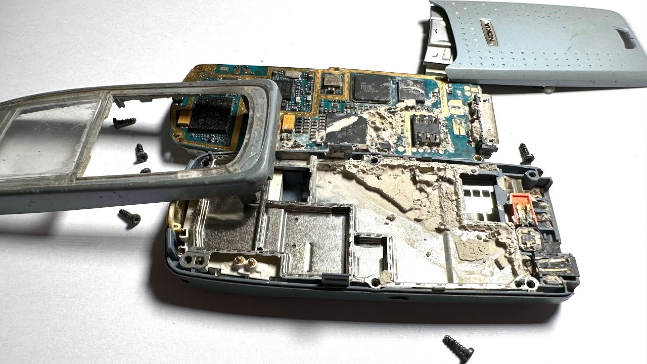 Drowned Nokia phone - YouTube