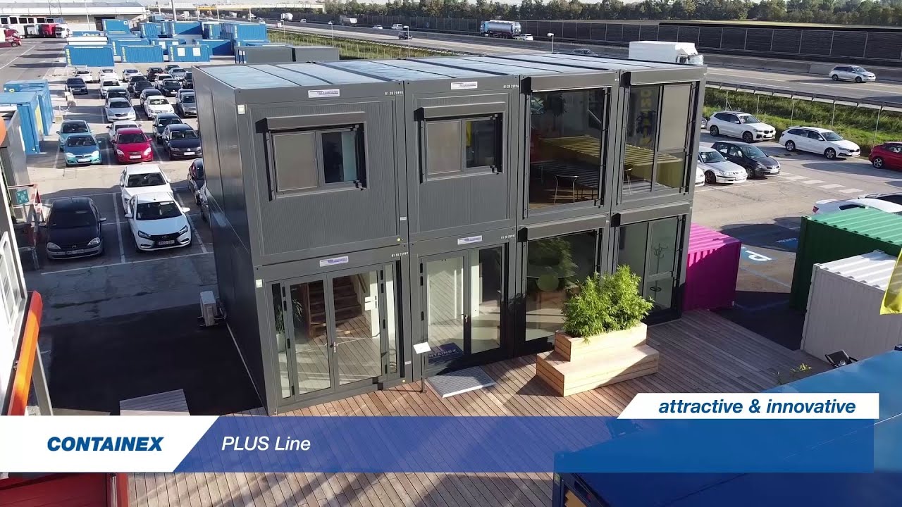 CONTAINEX PLUS Line – office & sanitary modules - YouTube