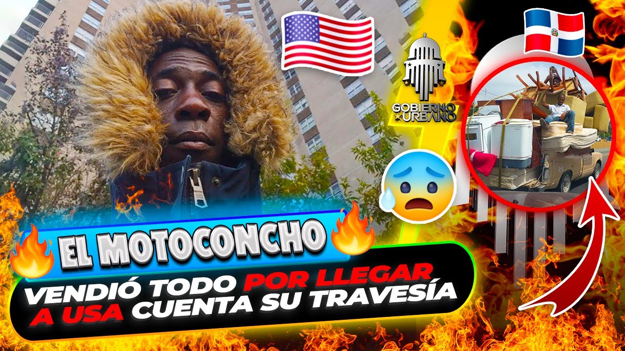 EL MOTOCONCHO QUE VENDIÓ TODO POR LLEGAR A USA/ CUENTA SU TRAVESÍA POR ...