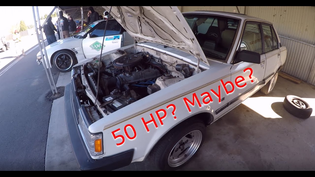 4AC AE71 COROLLA STOCK DRIFTING! + Engine Swap Plans - YouTube