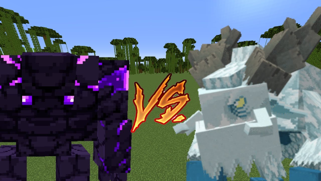 FROSTMAW VS ENDER GOLEM / Minecraft Mob Battle 1.16.5 - YouTube