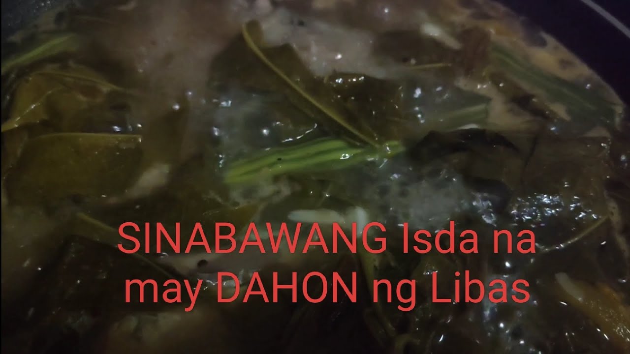 Sinabawang Isda na may dahon ng Libas #youtube #cooking #subscribe # ...