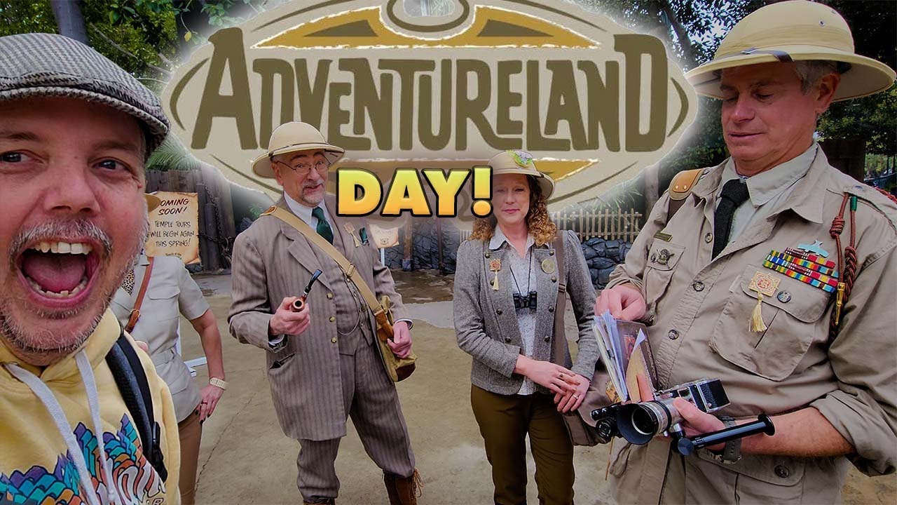 Adventureland Day at Disneyland | Cosplay and Tiki Room sing along ...
