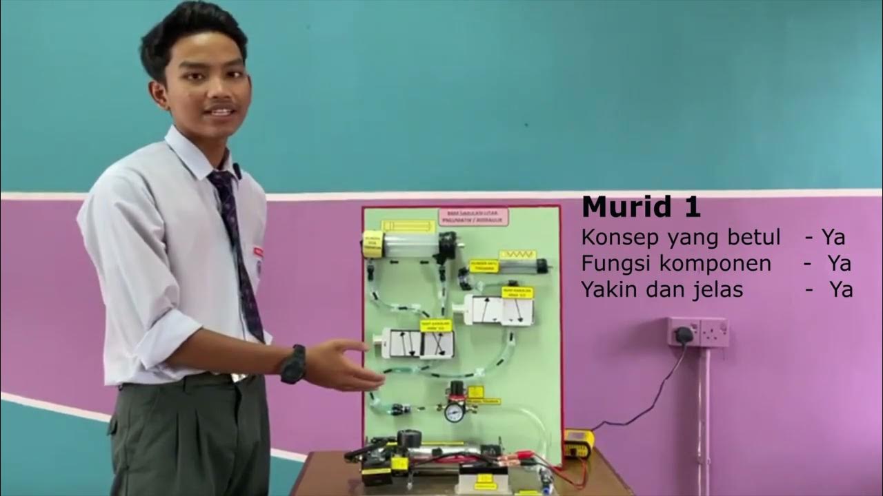 Pneumatic / Hydraulic circuit simulation teaching aids - YouTube