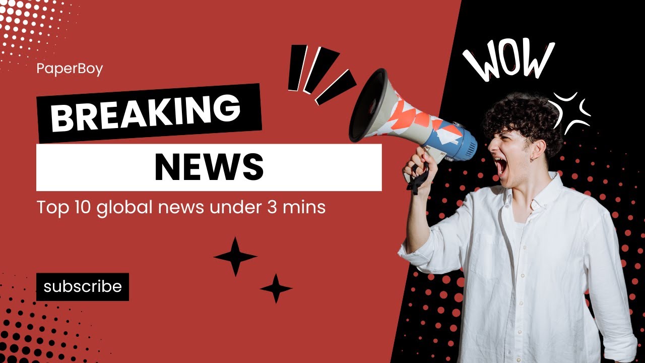 Top 10 Trending News Worldwide – August 12, 2024 | Paperboy Daily ...