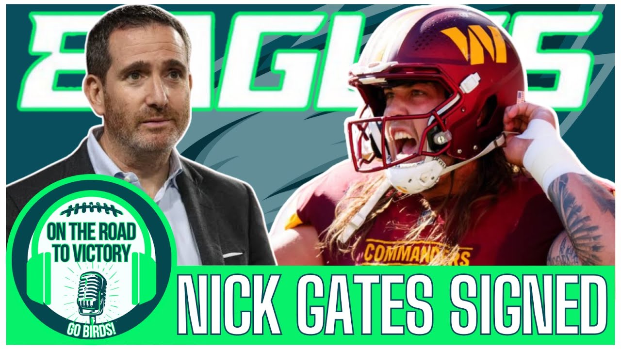 Eagles Sign OL Nick Gates- Bio & Stats | Giants Claimed Waived CB Mario ...