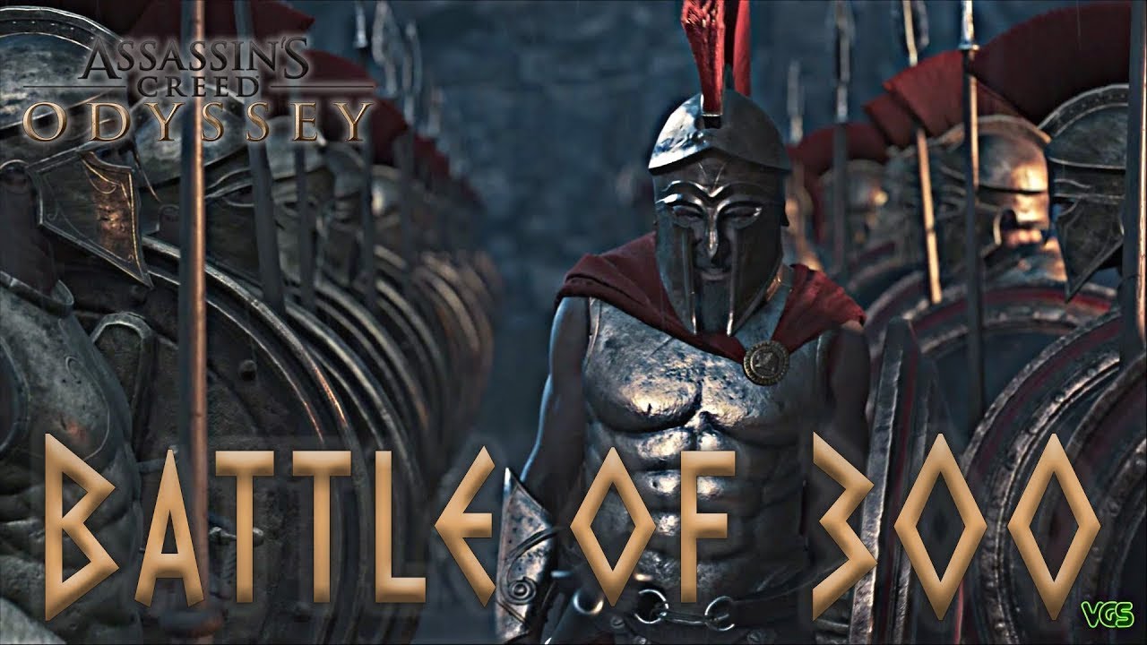 Battle Of 300| Army Of Spartans | Assassin Creed Odyssey - YouTube