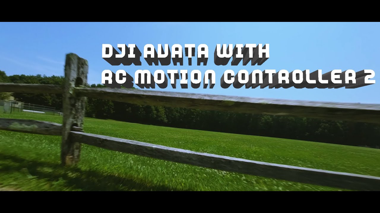 DJI AVATA with RC Motion Controller 2 - YouTube