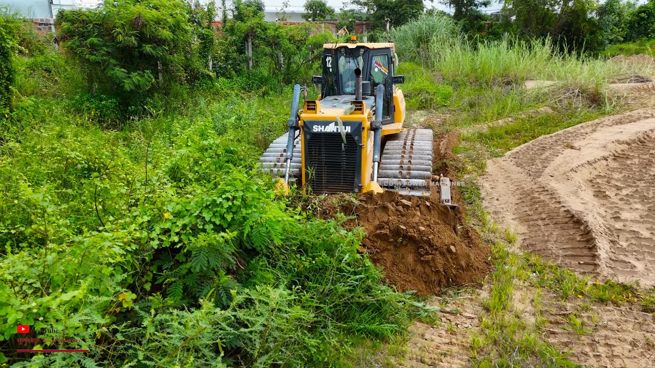 Great Job Guys Wooded Land Clearing And Trimming Soils Builder Road ...