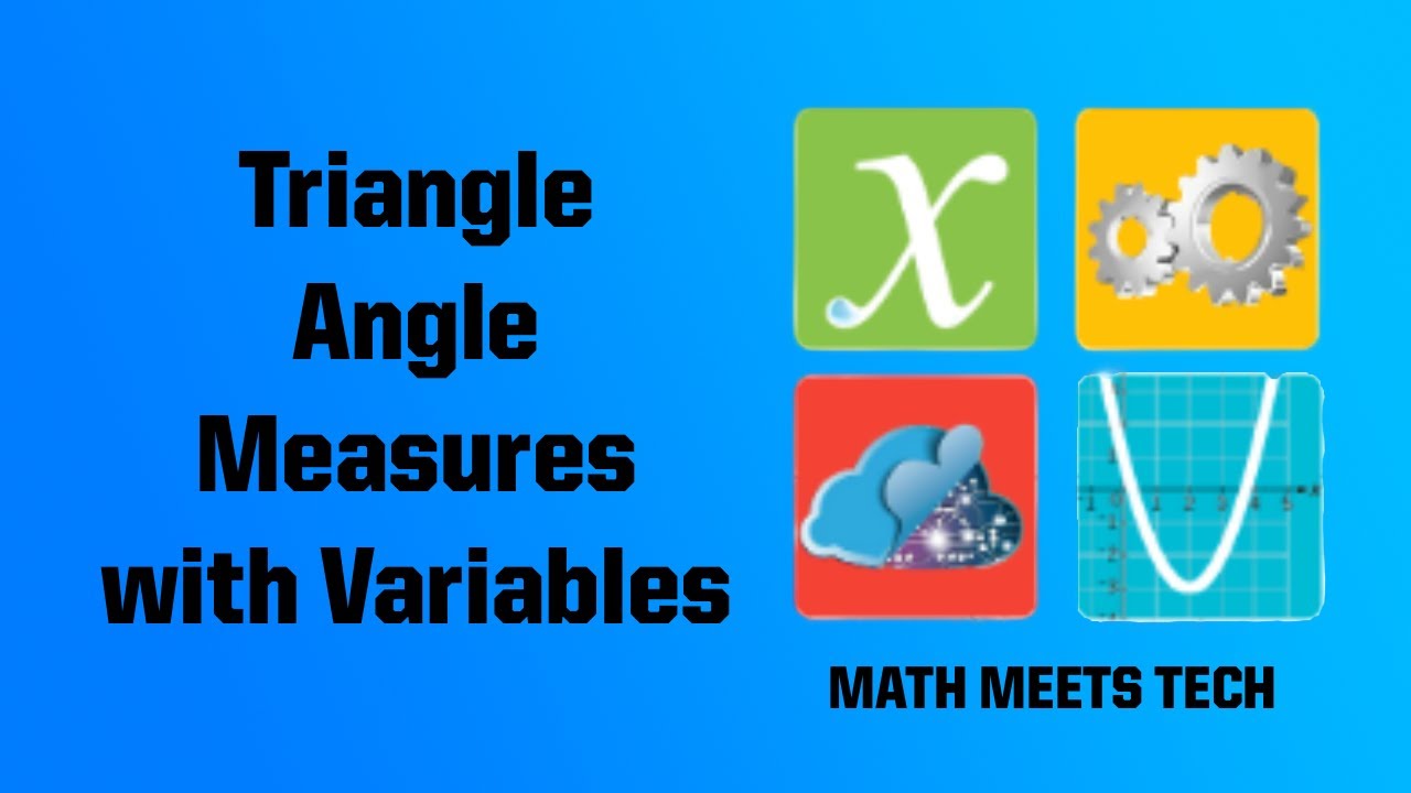 Triangles with Variables for Angles 2 - YouTube