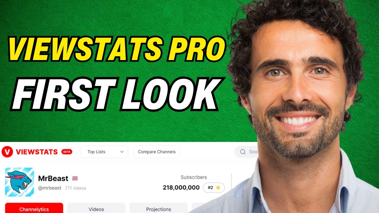 Mr. Beast's New YouTube Tool ViewStats Pro (2024) - YouTube