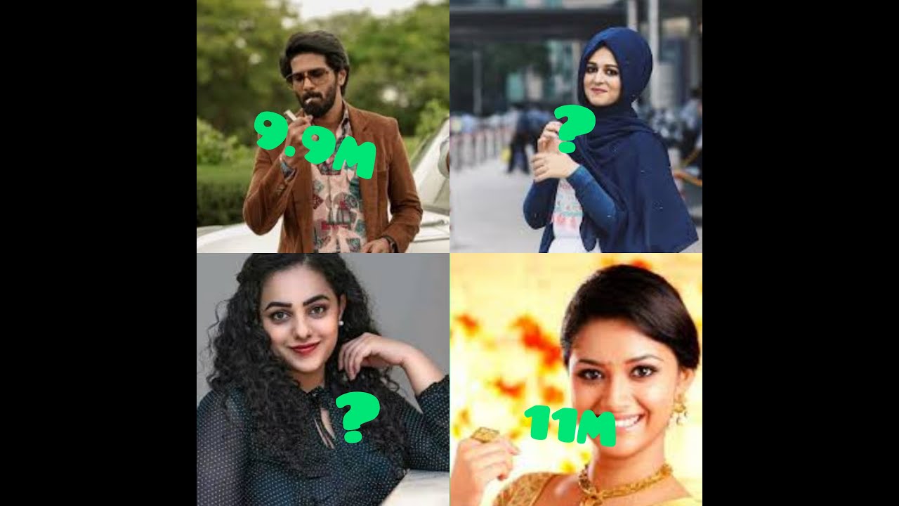 Most followed Instagram accounts in kerala|2022 - YouTube