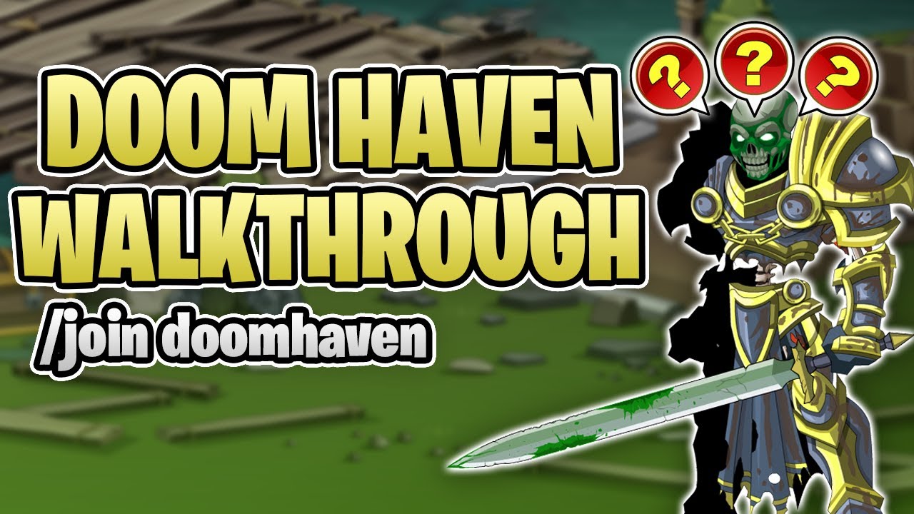 Doom Haven Quest Walkthrough /join doomhaven - AQW - YouTube