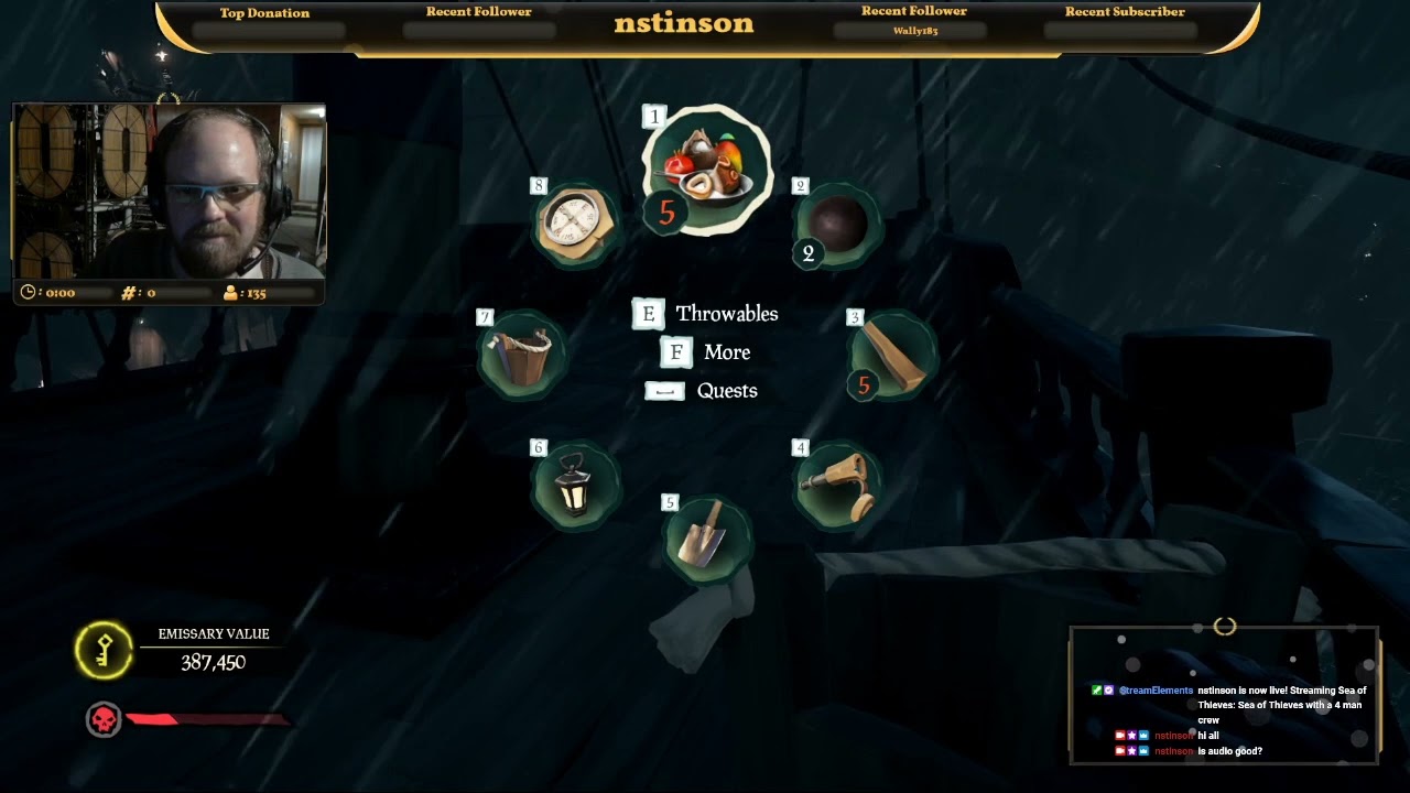 We run into one more large island in a storm - YouTube