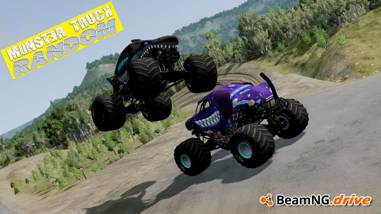 Monster Truck Freestyle | Megalodon, Big Foot, Pet Monster Truck ...