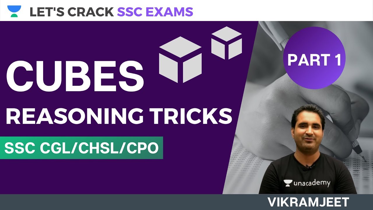 Cubes (Part 1) | Reasoning Questions | SSC CGL/CHSL/CPO | SSC Exams ...