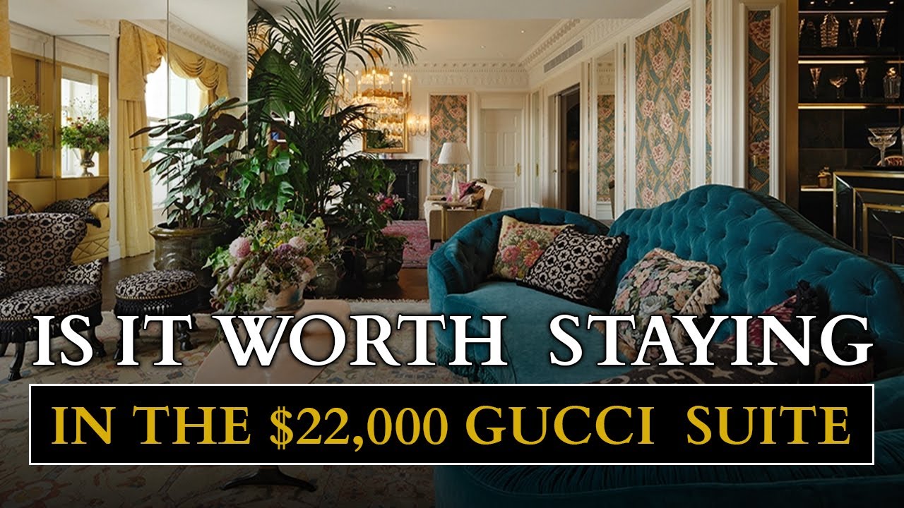 THE BEST HOTEL FOR A HARDCORE GUCCI FAN | Is it worth staying in the ...