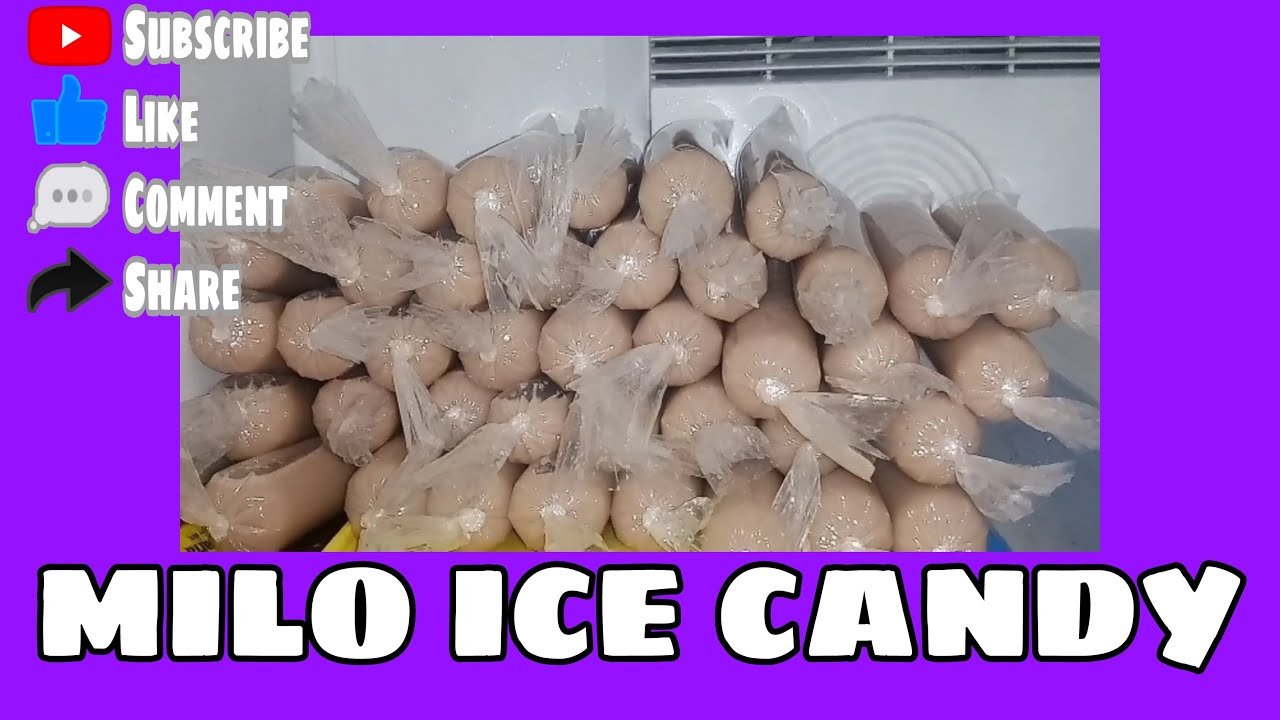 HOW TO MAKE MILO ICE CANDY|POSITIVE KITCHEN - YouTube