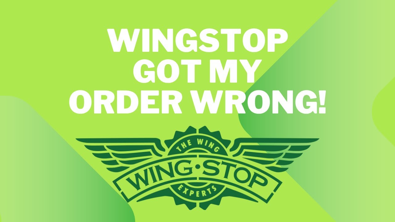 Wing Stop Messed Up My Order - YouTube